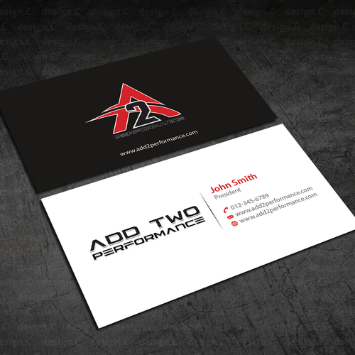 Professional Athlete Performance business card | Business card contest