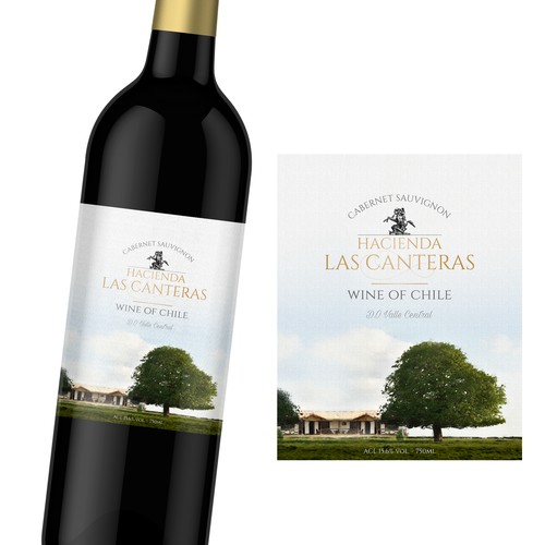 Wine labels inspired in Independence of Chile | Product label contest