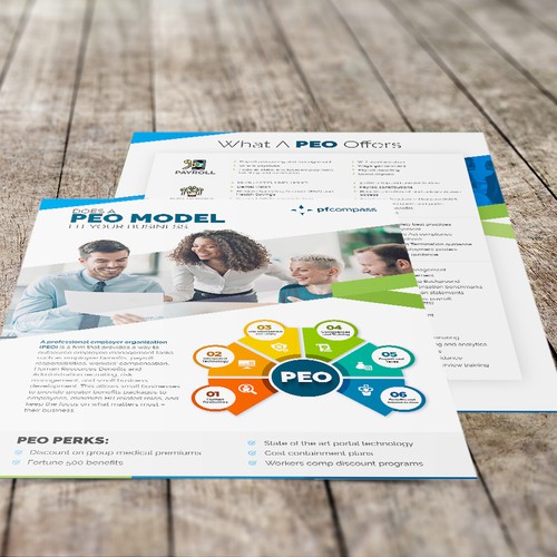 Designs | PEO Marketing Flyer Facelift | Postcard, flyer or print contest