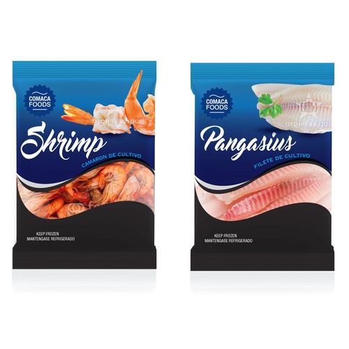 Designs | Worldwide Seafood Package for Retail | Product packaging contest