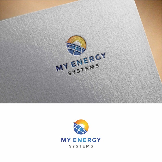 Logo for emerging battery storage and solar panel company | Logo design ...