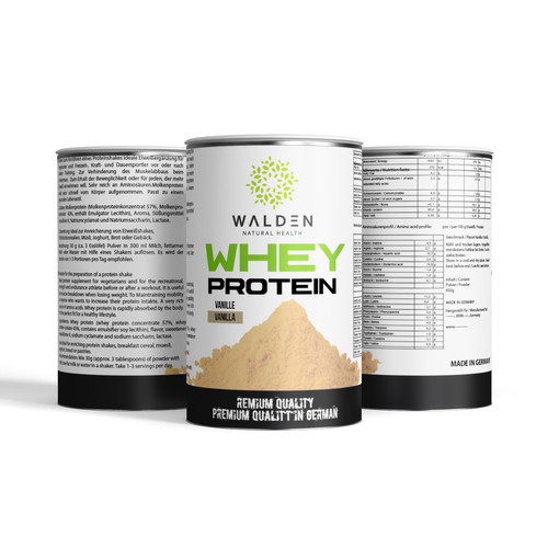 creating a label for protein packaging, supplements brand | Product ...