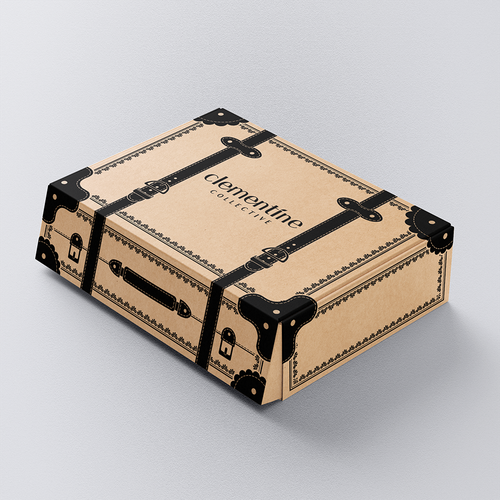 Designs | Design a shipping box that looks like vintage luggage for ...