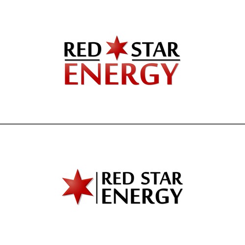 Create a exciting multi 6 point red star logo for an up and coming ...