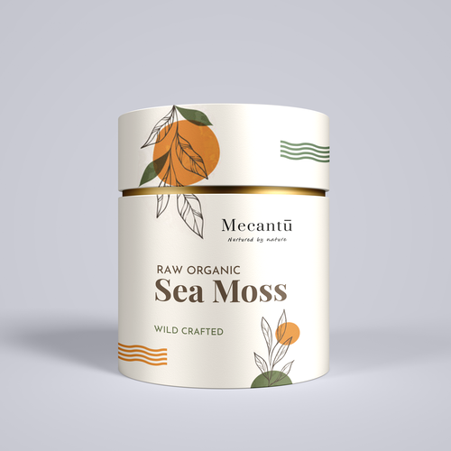Designs | chic abstract design for organic sea moss packaging | Product ...