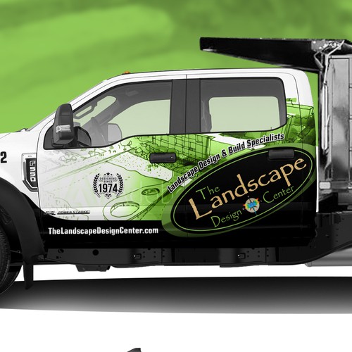 Bright, Clean, Elegant Wrap for an established Landscape Design/Build ...