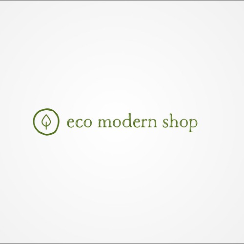 Designs | Eco Modern Shop - logo needed for new sustainably-minded and ...