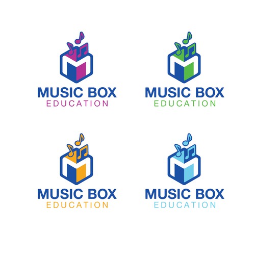 Designs | Design an awesome logo combining Music and Boxes! | Logo ...