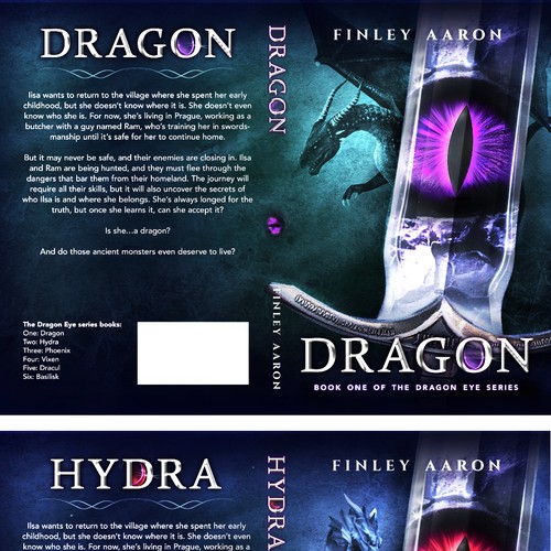 Designs | Book Covers for the first 3 books in my YA urban fantasy ...