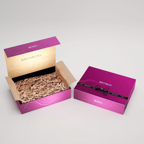 "Birchbox" / Beauty Box Style Package Design | Product packaging contest