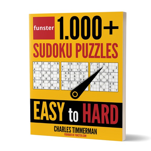 Design a Sudoku puzzle book cover for a best-selling author | Book ...