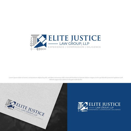 Designs | Elite Justice Law Group needs an empowering logo! | Logo ...