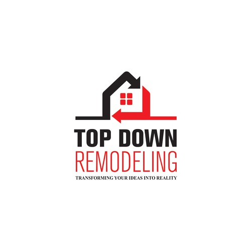 Top Down Remodeling | Logo design contest