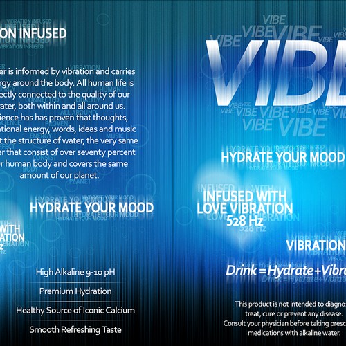 Create an AMAZING bottle design for a Premium Alkaline Water Company ...