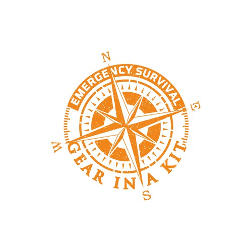 Design a survival of the fittest logo for an emergency survival kit ...
