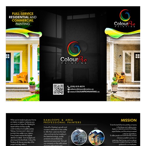 Designs | create an eye popping and informative brochure for ColourPro ...