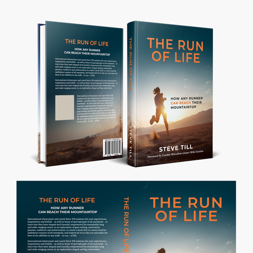 Designs | Book for Runners Needs and Inspirational Cover Design | Book ...