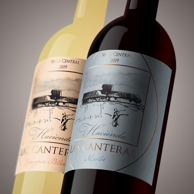Wine labels inspired in Independence of Chile | Product label contest