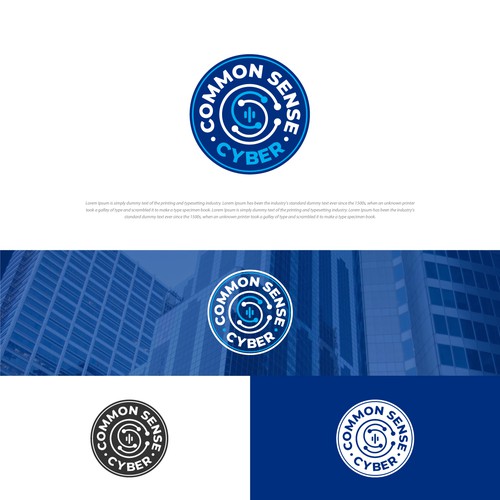 Designs | Common Sense Cyber logo that will stand out on Youtube and ...