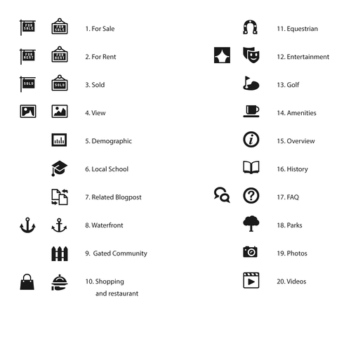 Designs | SVG Icons needed for custom Icon Font! | Icon or button contest