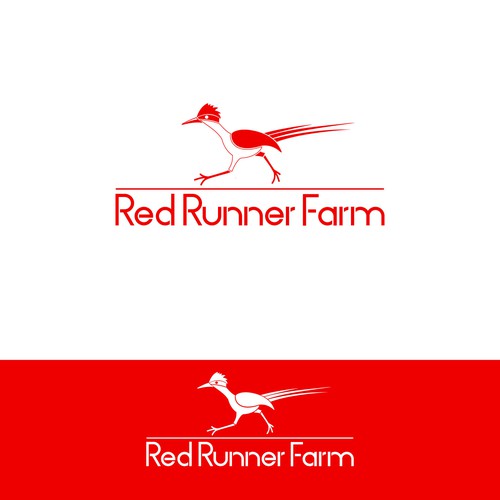 Designs | Create a roadrunner logo for Red Runner Farm | Logo design ...