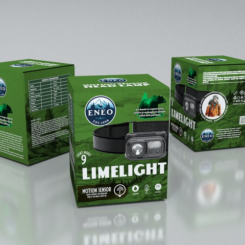 Designs | Design the packaging a outdoor headlamp where proceeds are ...