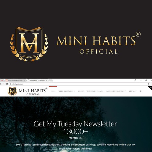 Mini Habits Logo/Badge/Emblem | Logo design contest