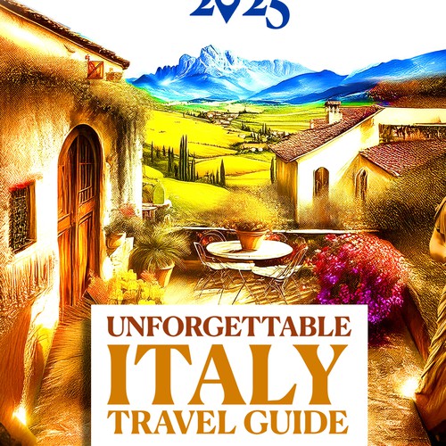 Designs | Invite readers to explore Italy in a new way | Book cover contest
