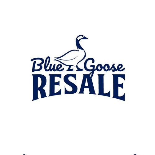 Designs | Create a Vintage-Modern Logo for Blue Goose Resale | Logo ...