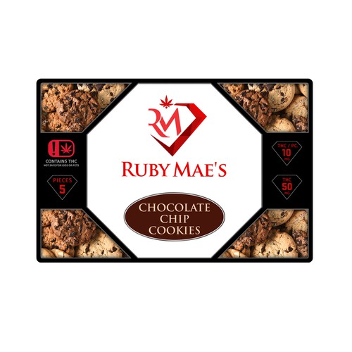 Design package label for Ruby Mae's, a Medical Marijuana edibles ...