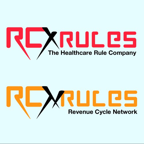 Medical Software Company Logo(s) for RCx Rules | Logo design contest