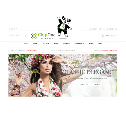 Creating an awesome website design for Chip 1! | Landing page design ...