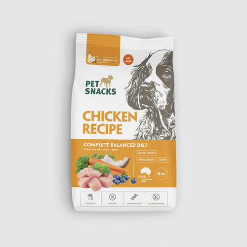 Designs | Pet Snacks Kibble packaging design | Product packaging contest