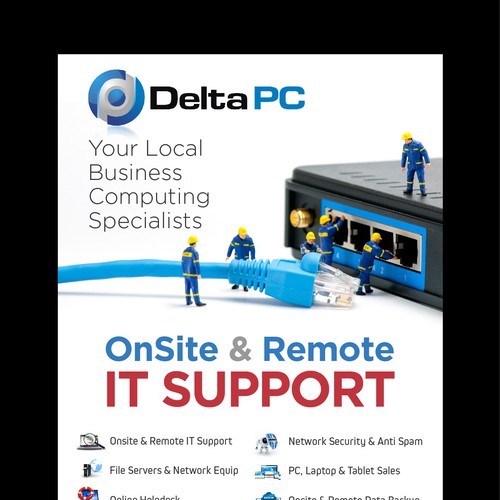 A5 Advert To Promote local IT Network Support Co. | Other business or ...