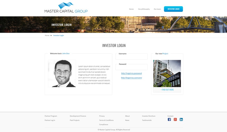 Easy website design project with detailed wireframes and design brief ...