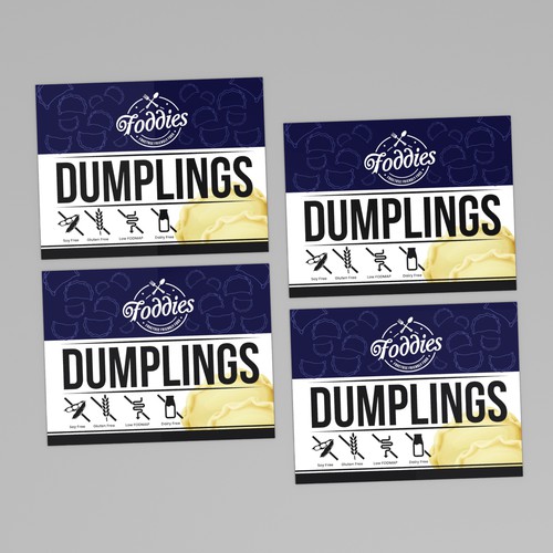 New dumpling labels needed | Product label contest