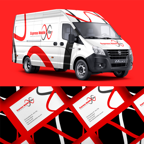 Designs | EXPRESS MOBILE XRAY | Logo & brand identity pack contest