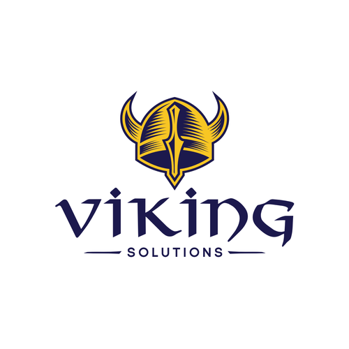 Create a LOGO incorporating a VIKING HELMET for my security company ...