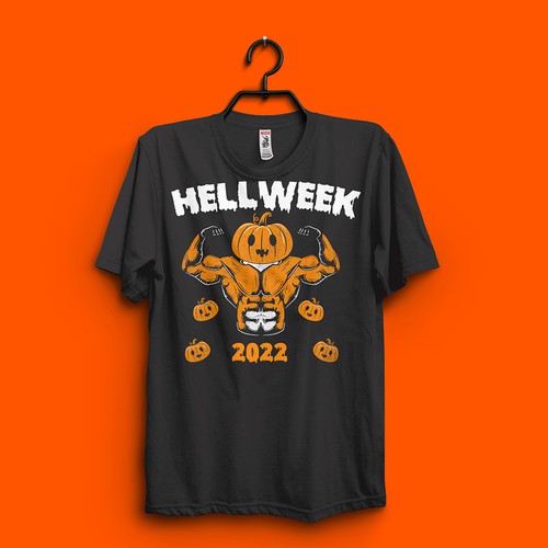 Designs | Design a gym event t-shirt. "Hell Week 2022" | T-shirt contest