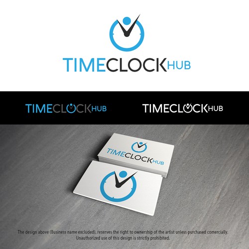 Create an engaging logo for our time clock software. | Logo design contest