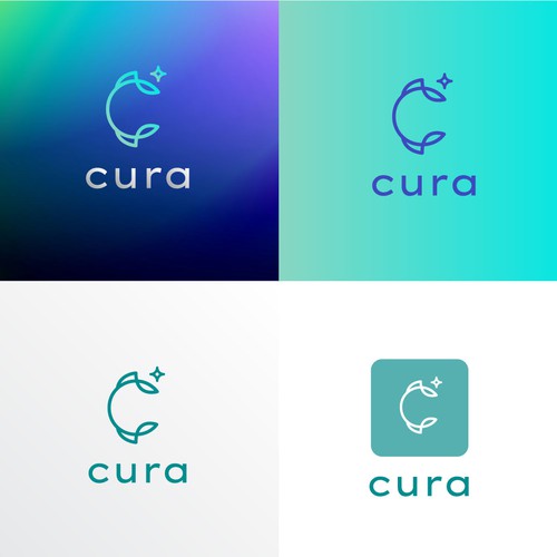 Designs | Craft the Icon of Natural Healing: Cura Logo | Logo design ...