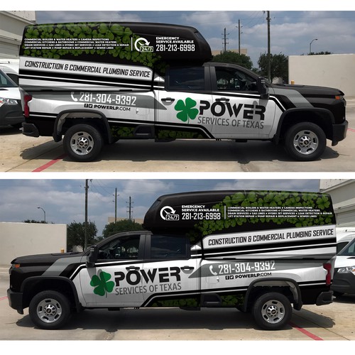 Designs | Design a Truck Wrap for a large service business | Car, truck ...