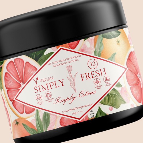 Designs | Natural Deodorant with a bit of a rebellious touch | Product ...