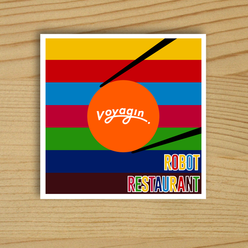 Japanese flag Sticker design for Traveler | Sticker contest