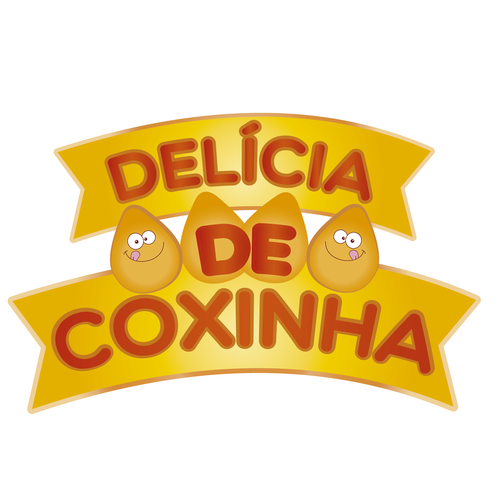 Logo Design Delicia de Coxinha | Logo design contest