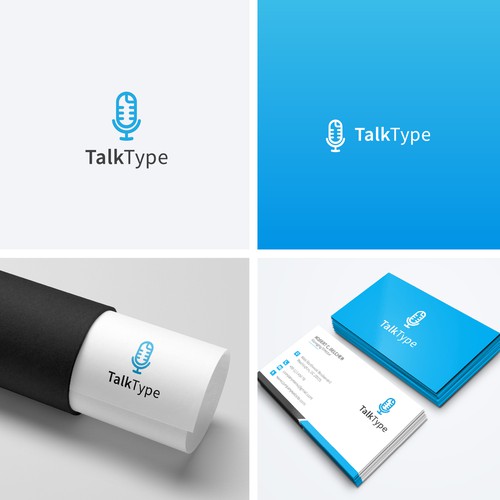 Design an awesome logo and business card for speech to text dictation ...