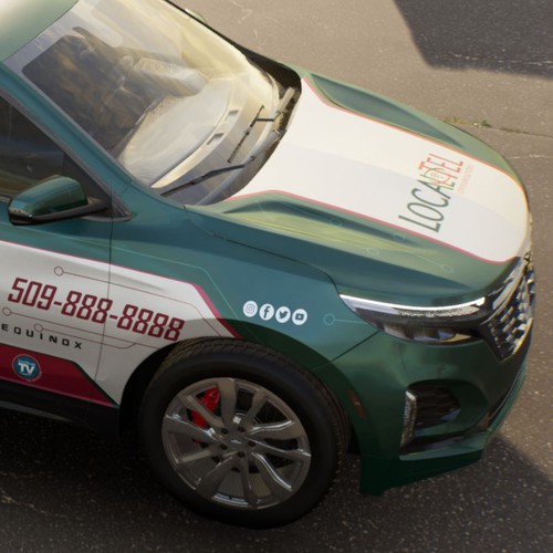 Designs | LocalTel Communications | Car, truck or van wrap contest