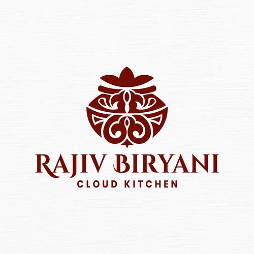 Designs | Indian Food Cloud Kitchen Logo Design, Rajiv Biryani | Logo ...