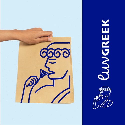 Designs | greek fast food | Logo & brand guide contest