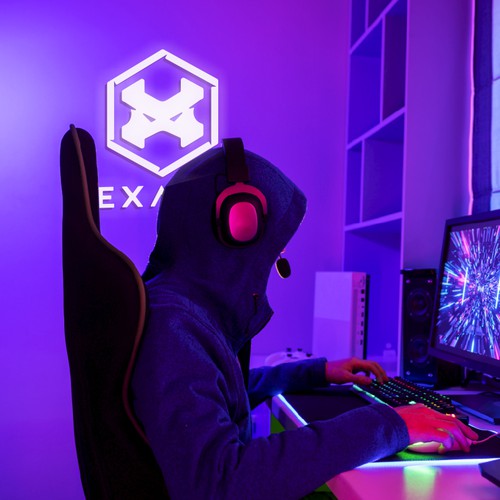 Designs | Gaming center for teenagers located in high-end malls | Logo ...